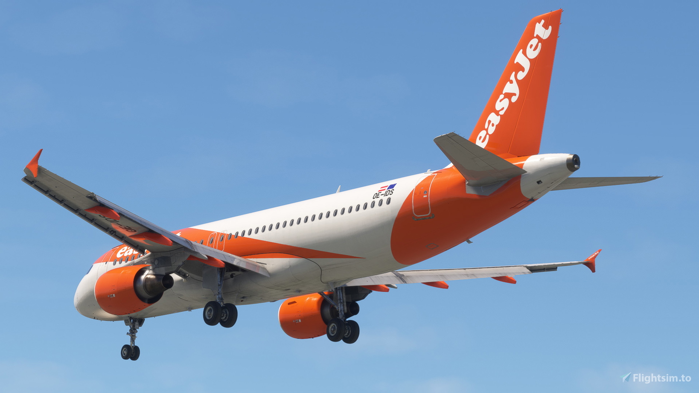 easyJet europe OE-IDS ex JA816P [Y180] w/Cabin - Fenixsim A320 V2[8K ...