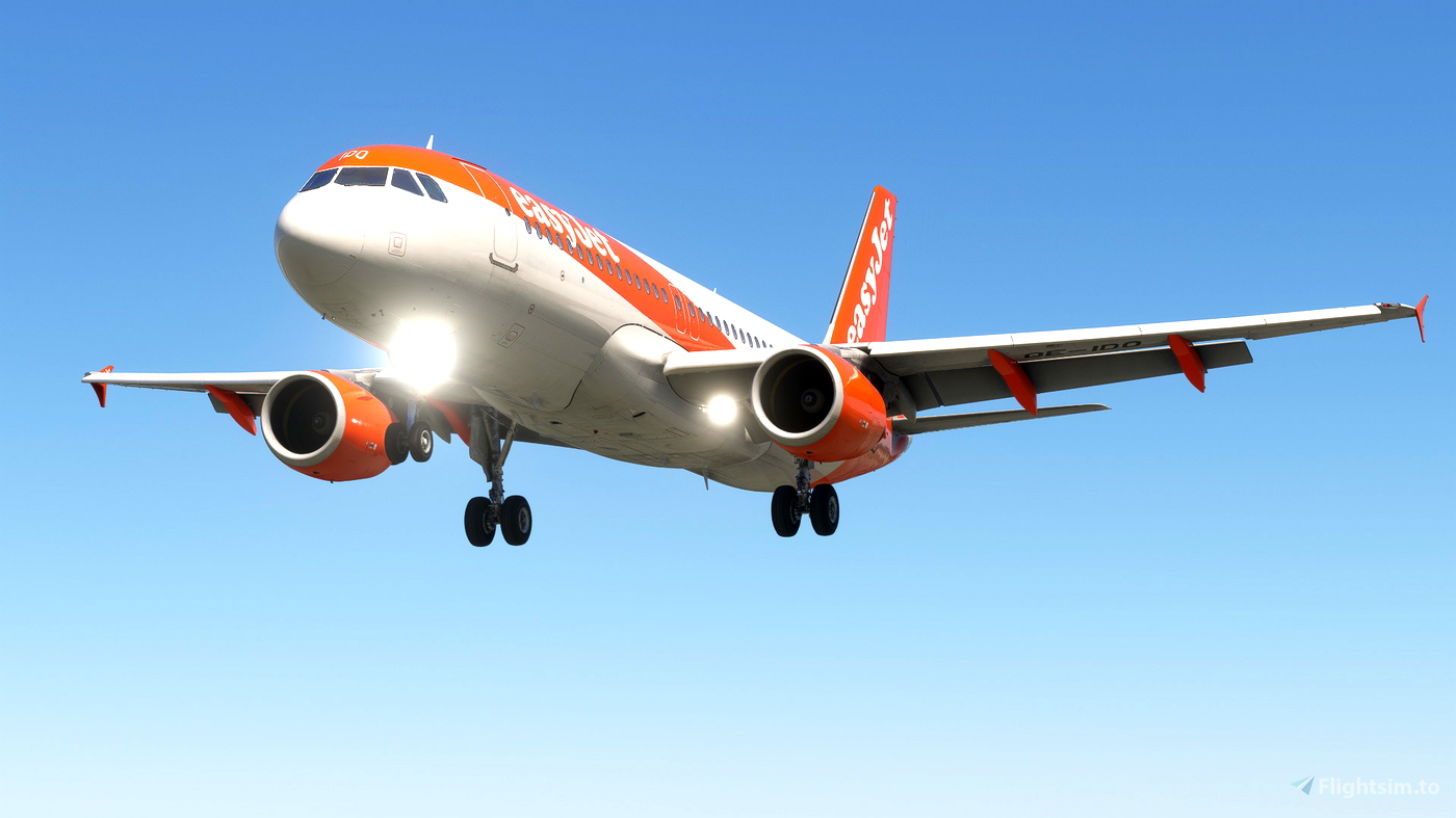 easyJet europe OE-IDO ex JA815P [Y180] w/Cabin - Fenixsim A320 V2[8K ...