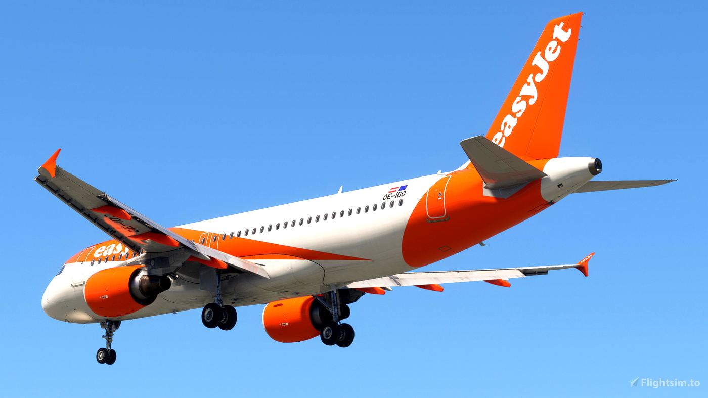 easyJet europe OE-IDO ex JA815P [Y180] w/Cabin - Fenixsim A320 V2[8K ...