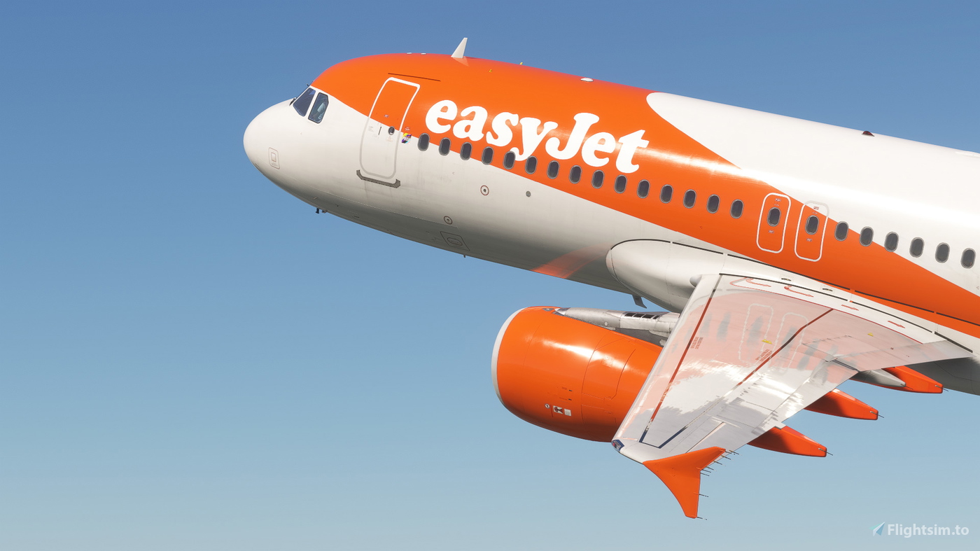 easyJet europe OE-INP [Y186] w/Cabin - Fenixsim A320 V2[8K] for ...