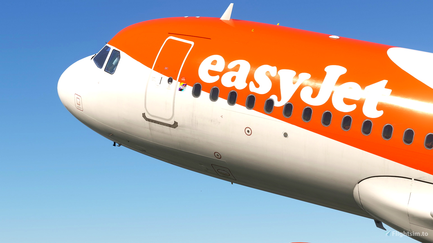 easyJet europe OE-INP [Y186] w/Cabin - Fenixsim A320 V2[8K] for ...