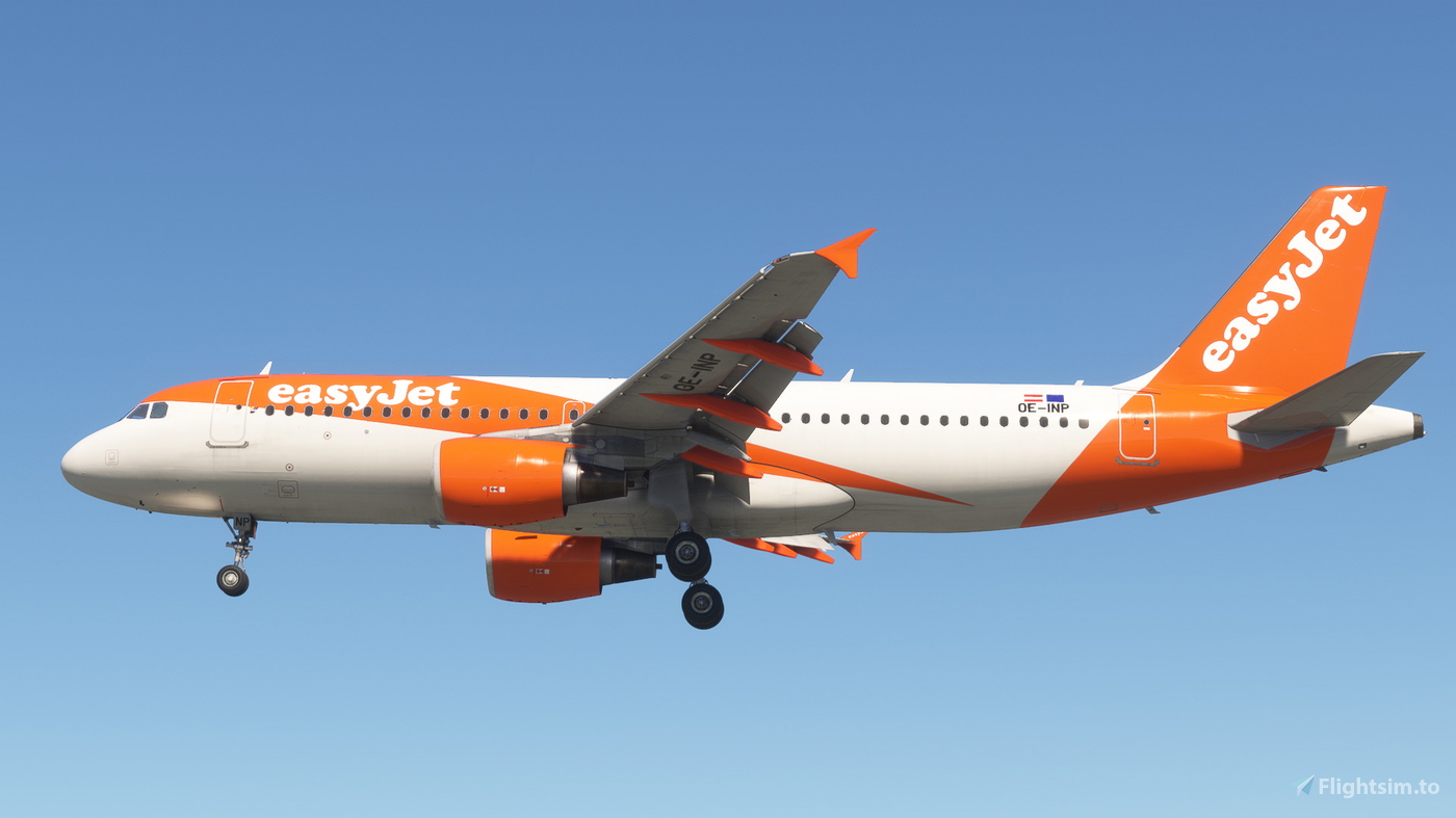 easyJet europe OE-INP [Y186] w/Cabin - Fenixsim A320 V2[8K] for ...