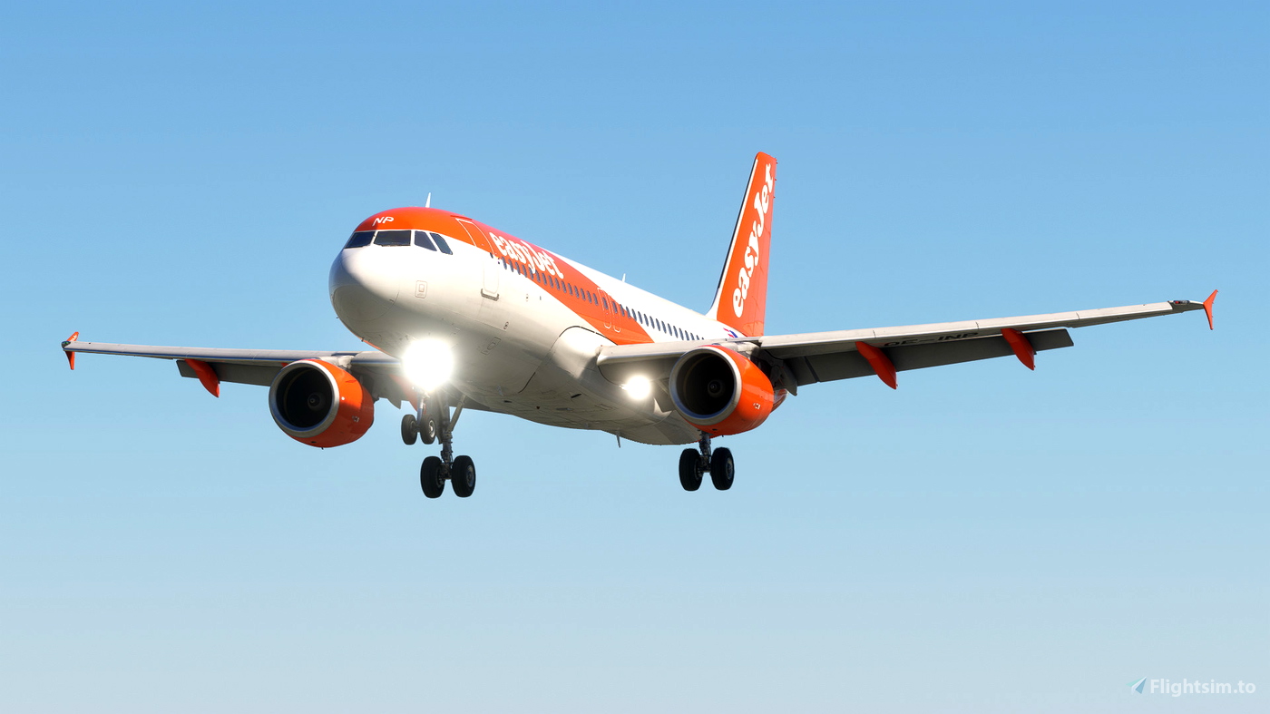 easyJet europe OE-INP [Y186] w/Cabin - Fenixsim A320 V2[8K] for ...
