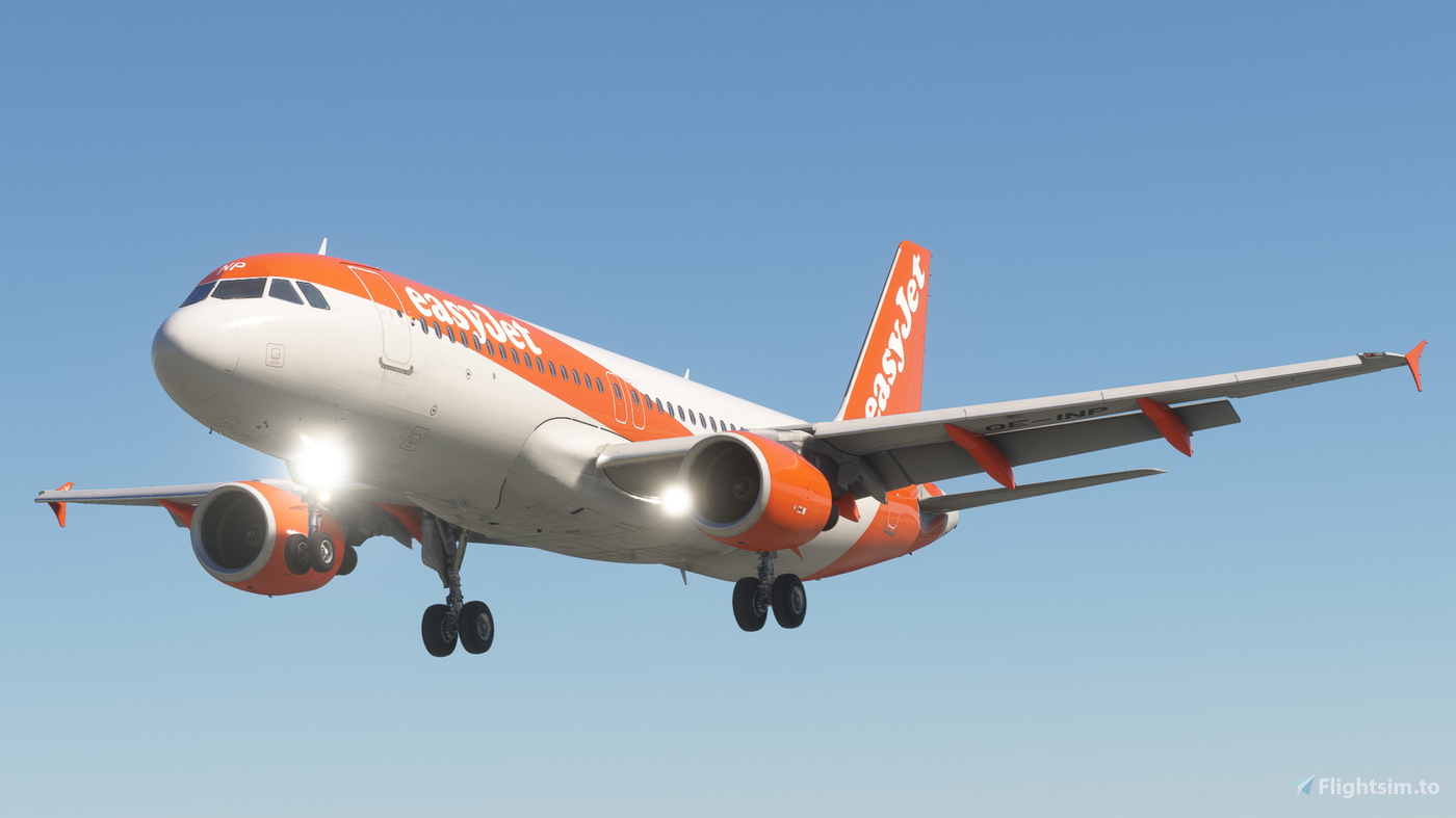 easyJet europe OE-INP [Y186] w/Cabin - Fenixsim A320 V2[8K] for ...