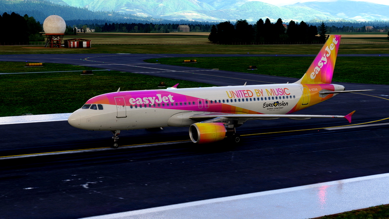 easyJet Eurovision 2024 Fictional Fenix A320 V2 对于 Microsoft Flight ...