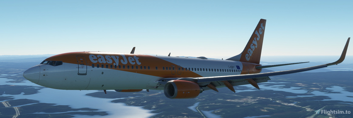 Easyjet for PMDG 737-800 G-EZPT for Microsoft Flight Simulator | MSFS