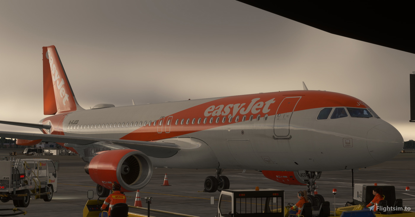 easyJet A320 PACX Cabin (180 & 186 Seats) pour Microsoft Flight ...