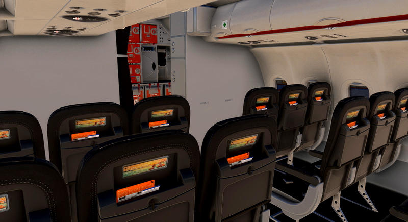 easyJet UK - Inibuilds A320 NEO - G-UZHU (8K) - Future fleetpack, read ...