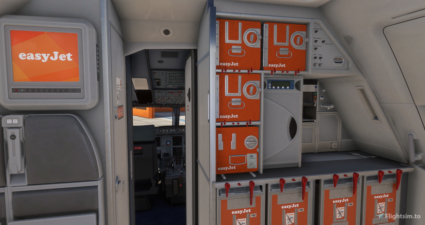 easyJet UK - Inibuilds A320 NEO - G-UZHU (8K) for Microsoft Flight ...