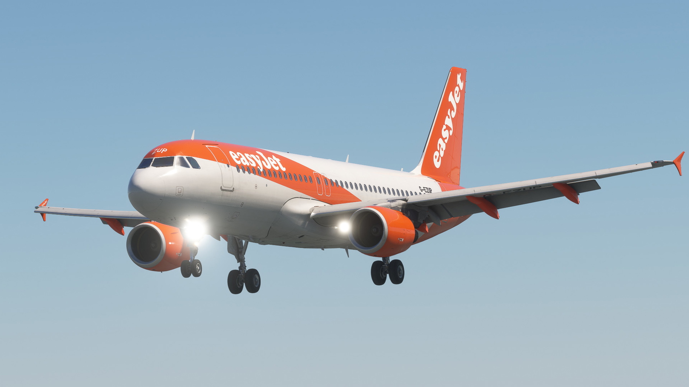 easyJet UK G-EZUP [Y186] w/Cabin - Fenixsim A320 V2[8K] for Microsoft ...
