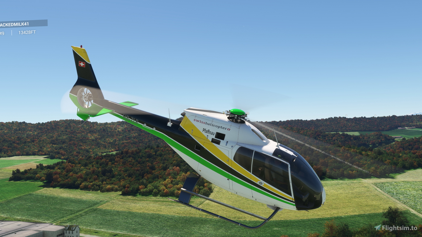 EC120 Liveries Package Swisshelicopter for Microsoft Flight Simulator ...