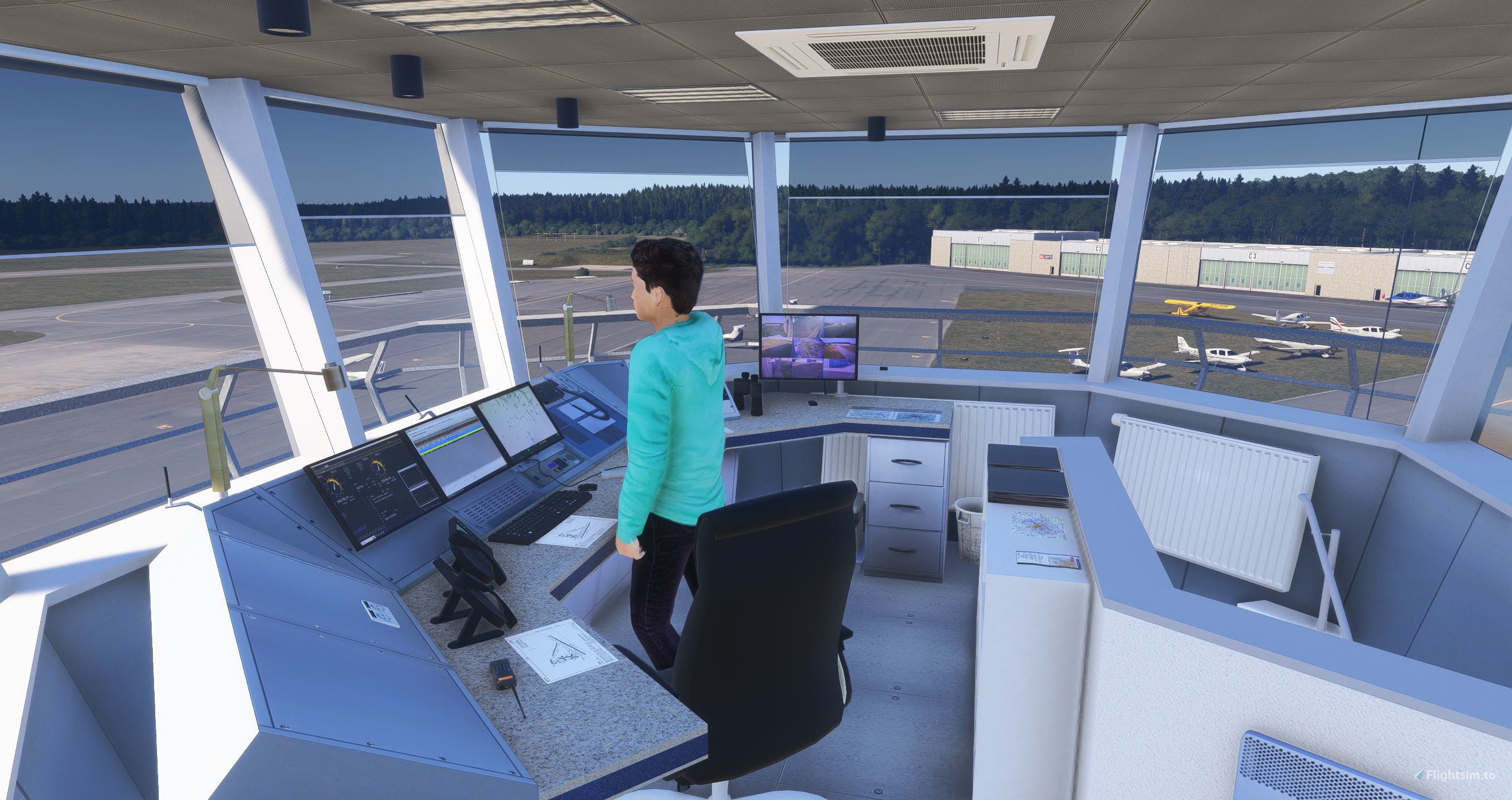Aviation Sim Design - EDAZ Schönhagen Airport | MSFS 2024 for Microsoft Flight Simulator | MSFS