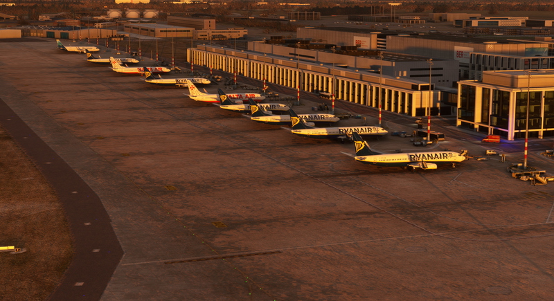 EDDB FSLTL Static Aircraft for Microsoft Flight Simulator | MSFS