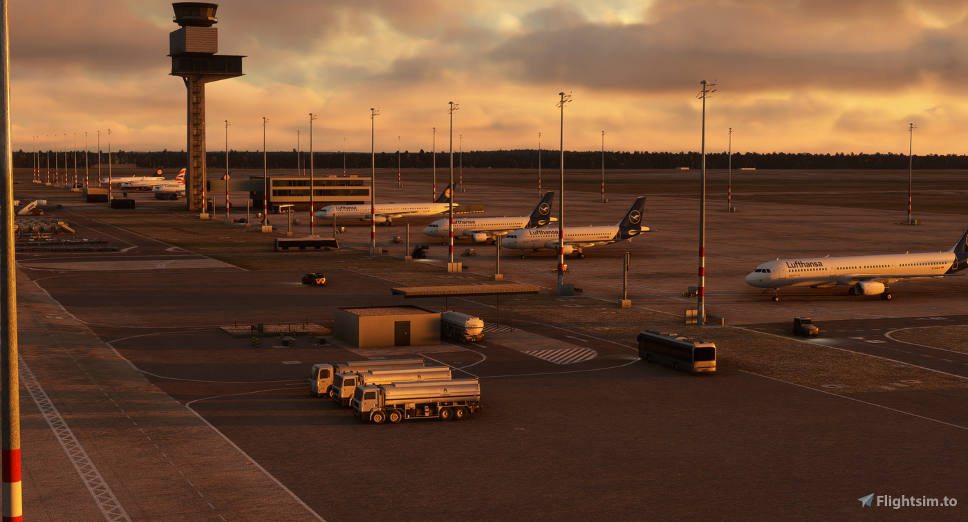 EDDB FSLTL Static Aircraft for Microsoft Flight Simulator | MSFS