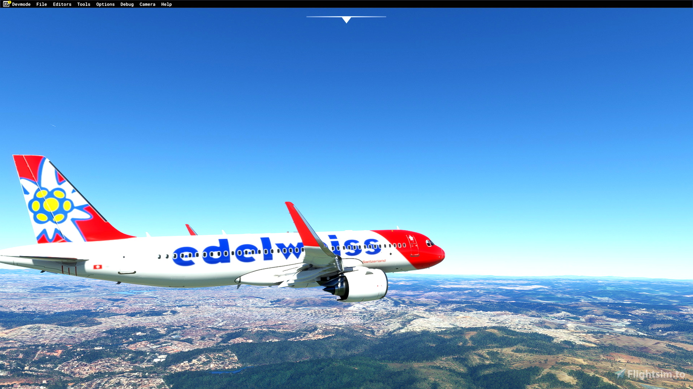 [A32NX] EDELWEISS A320neo FLYBYWIRE for Microsoft Flight Simulator | MSFS