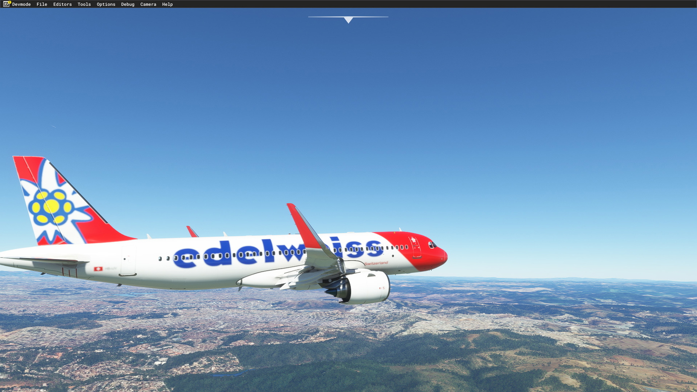 [A32NX] EDELWEISS A320neo FLYBYWIRE for Microsoft Flight Simulator | MSFS