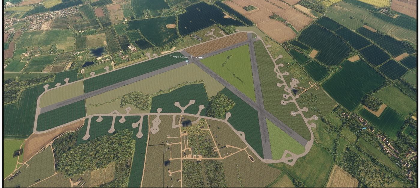 EG39 Thorpe Abbotts "Masters of the Air" Complete Base 对于 Microsoft ...
