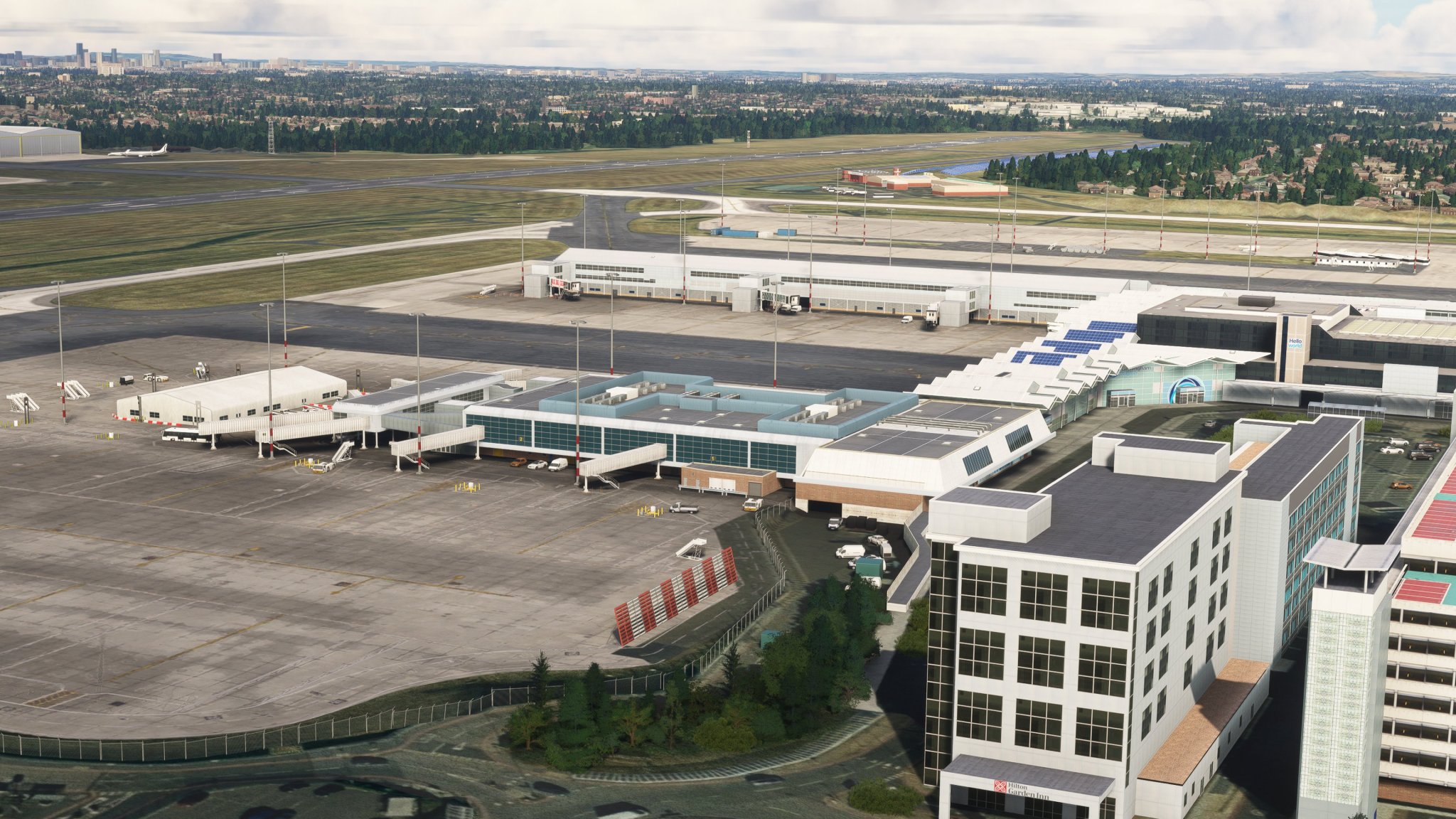 UK2000 Scenery - EGBB - Birmingham Airport for Microsoft Flight ...