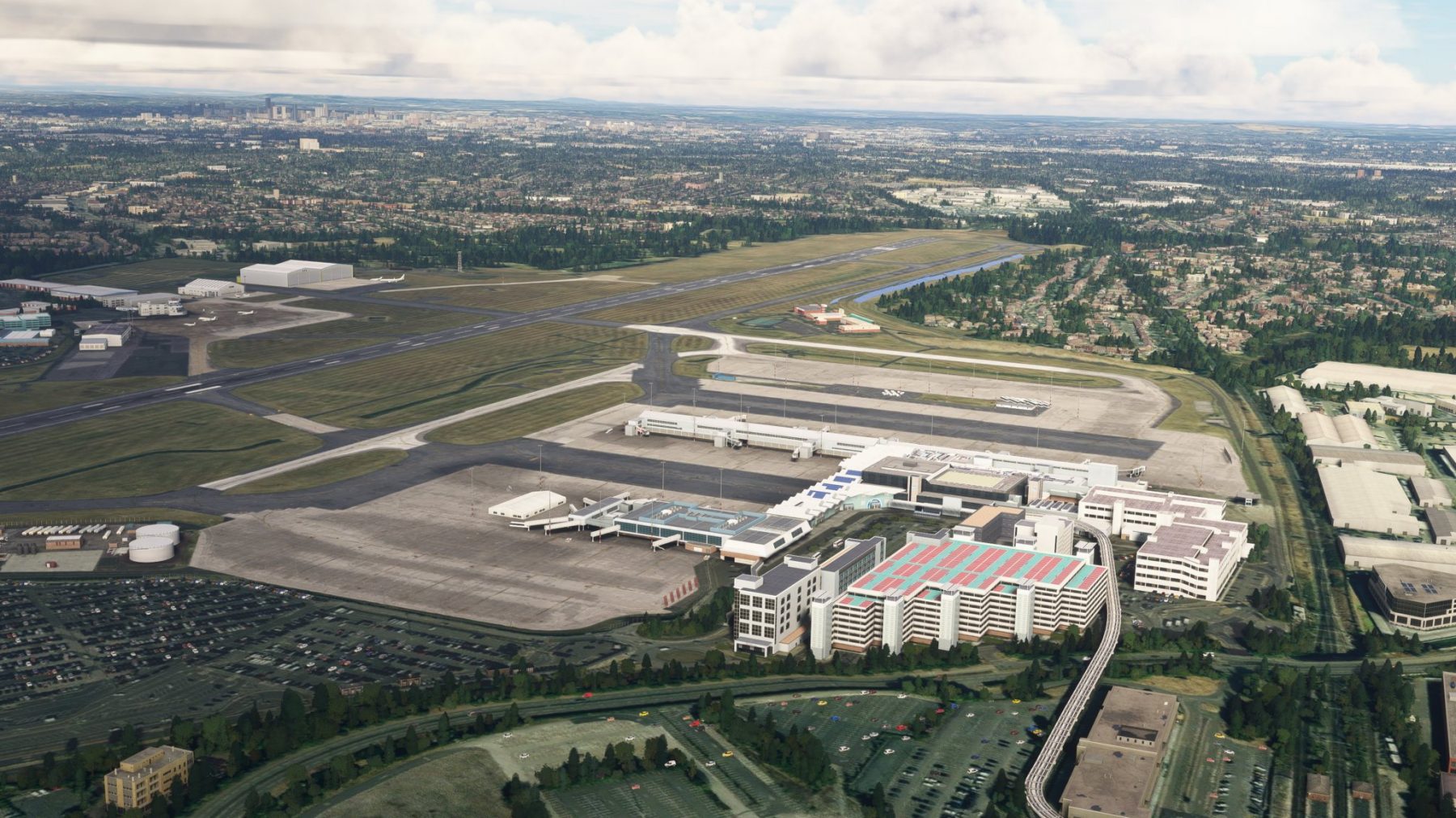 UK2000 Scenery - EGBB - Birmingham Airport for Microsoft Flight ...