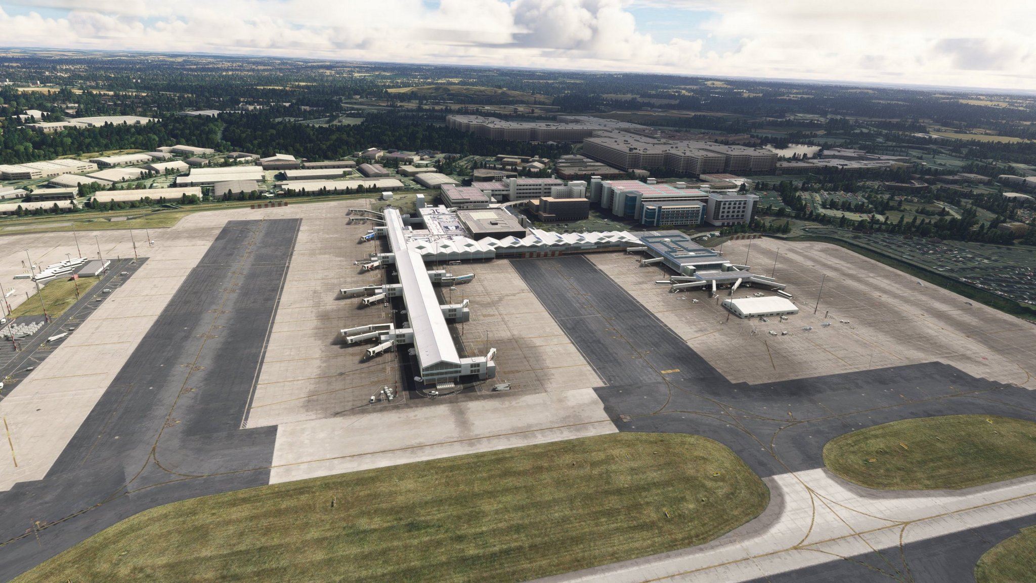 UK2000 Scenery - EGBB - Birmingham Airport for Microsoft Flight ...