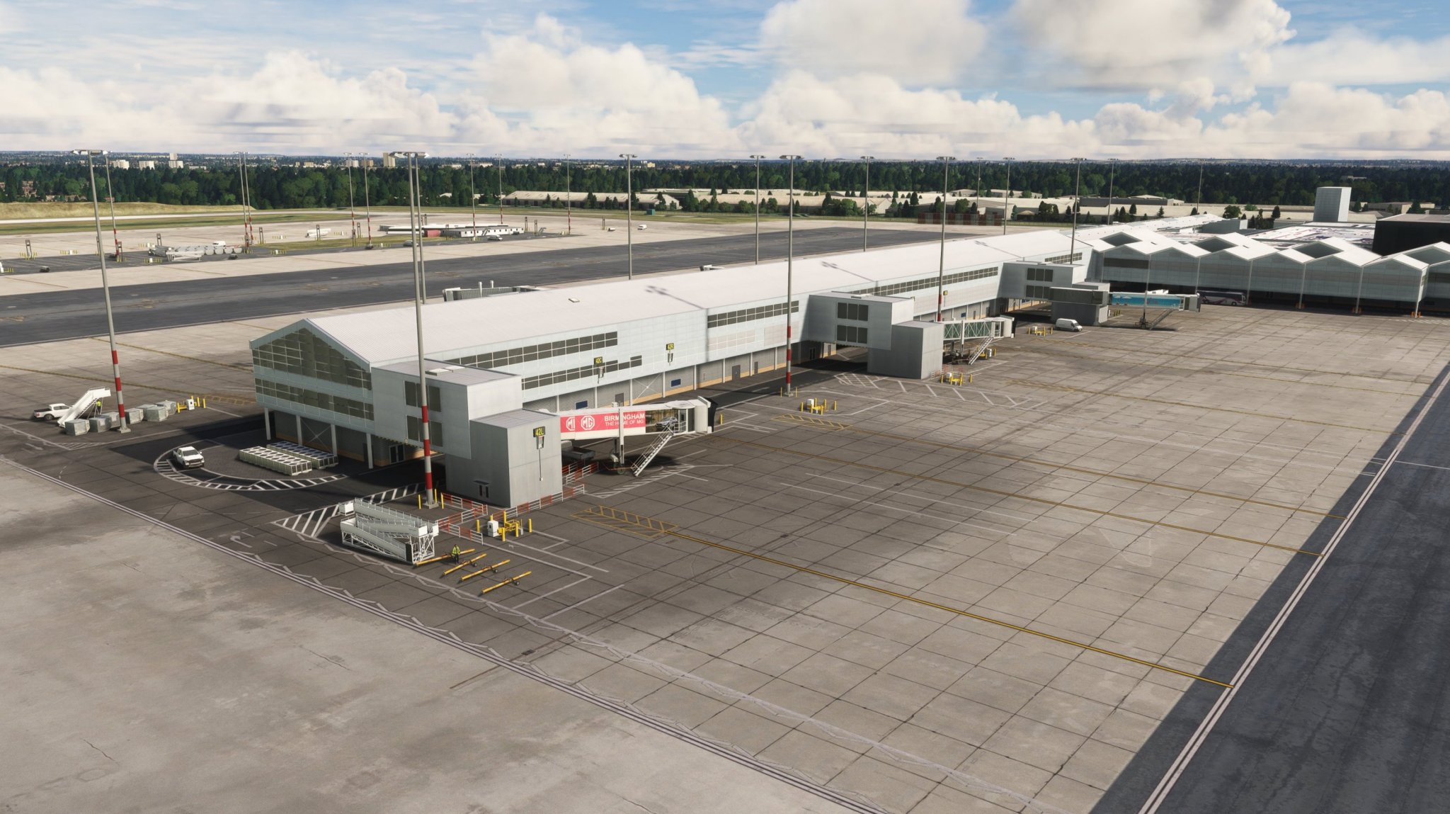 UK2000 Scenery - EGBB - Birmingham Airport for Microsoft Flight ...