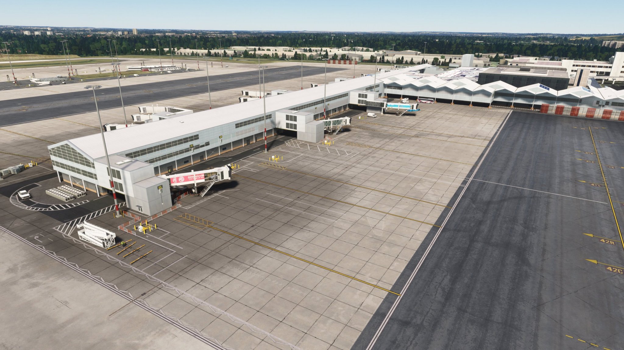 UK2000 Scenery - EGBB - Birmingham Airport for Microsoft Flight ...