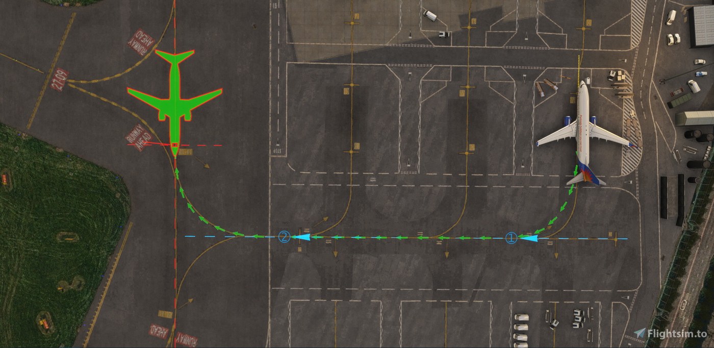 EGGD - PilotPlus GSX Profile - Custom Walking Routes and Pushback ...