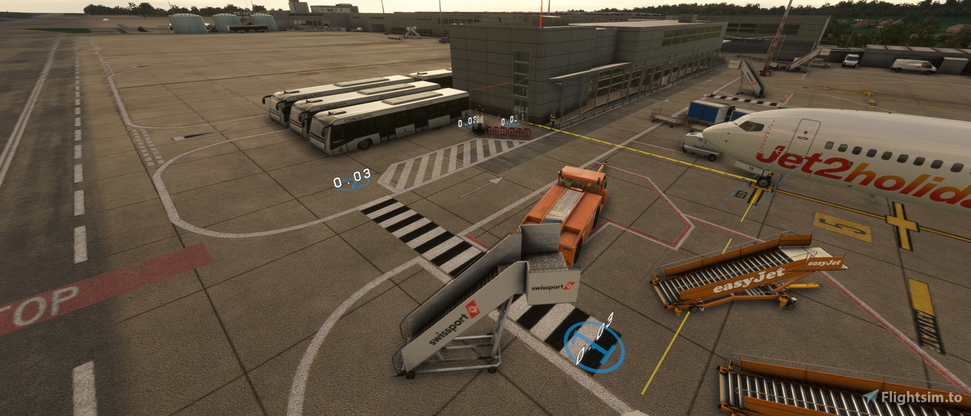 EGGD - PilotPlus GSX Profile - Custom Walking Routes and Pushback ...