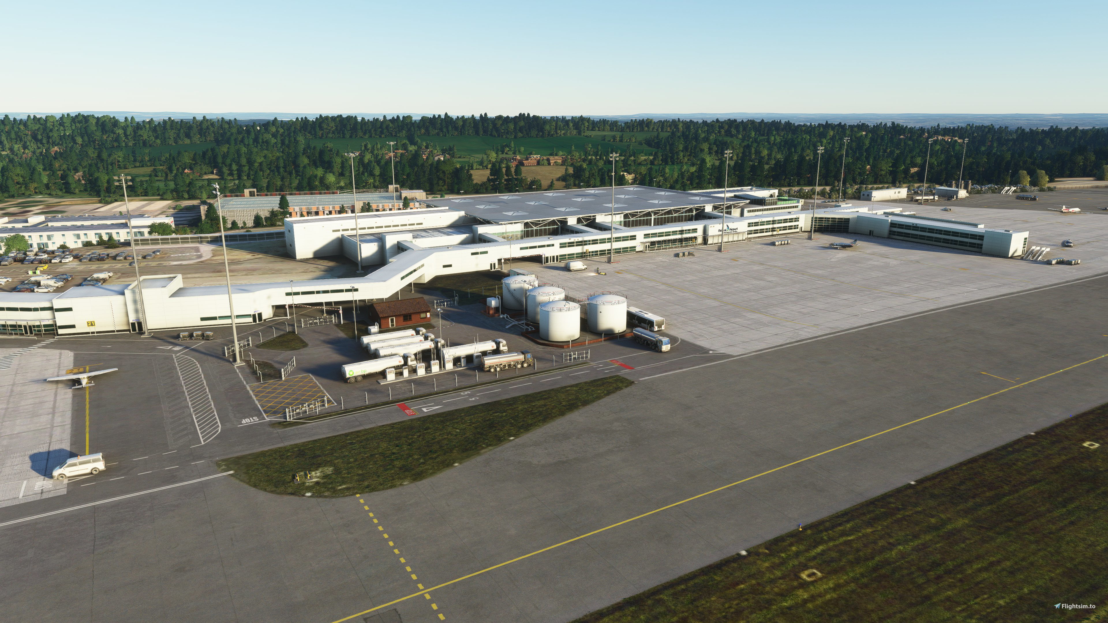 UK2000 Scenery - EGGD - Bristol Airport for Microsoft Flight Simulator ...