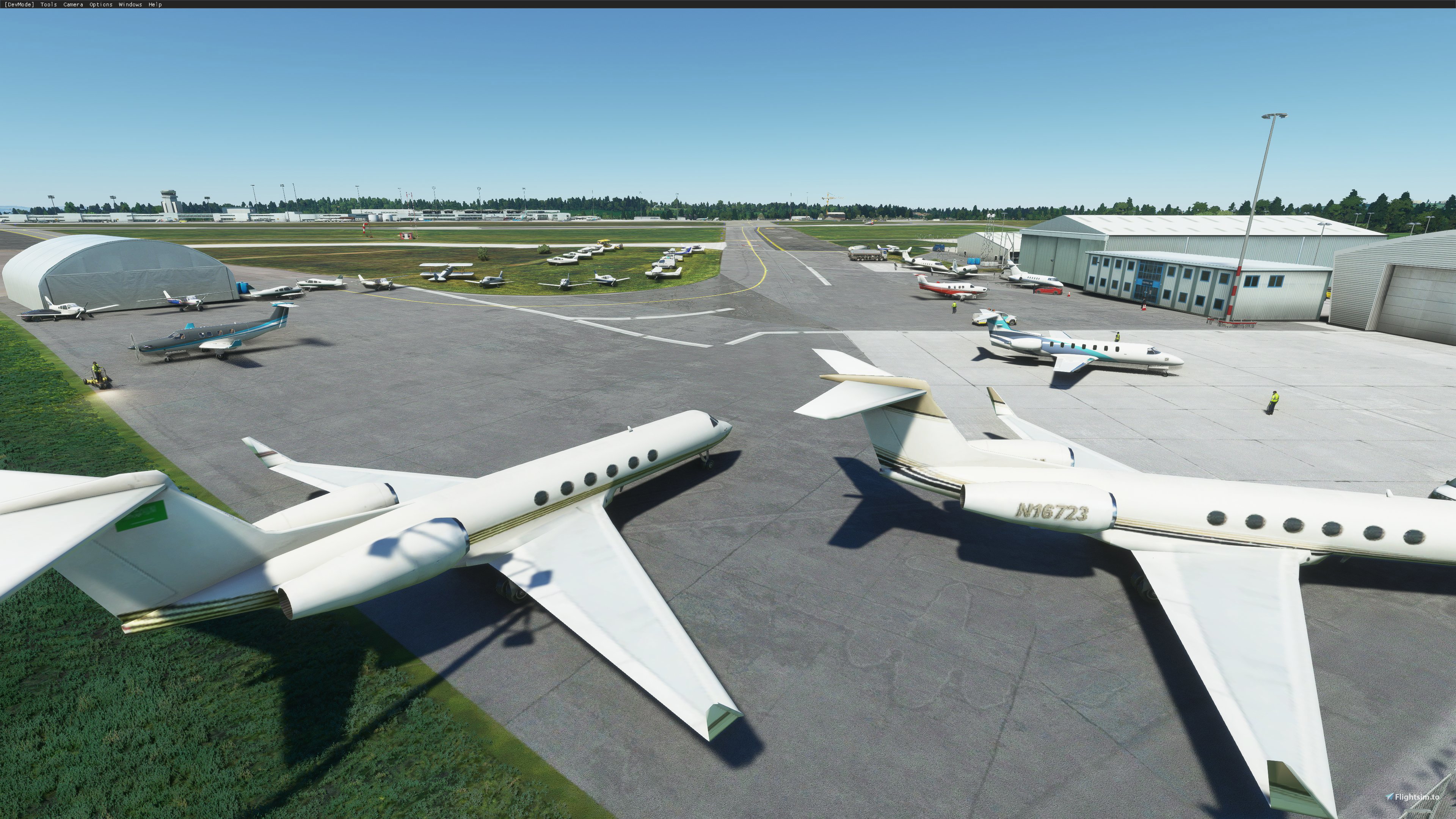 UK2000 Scenery - EGGD - Bristol Airport for Microsoft Flight Simulator ...