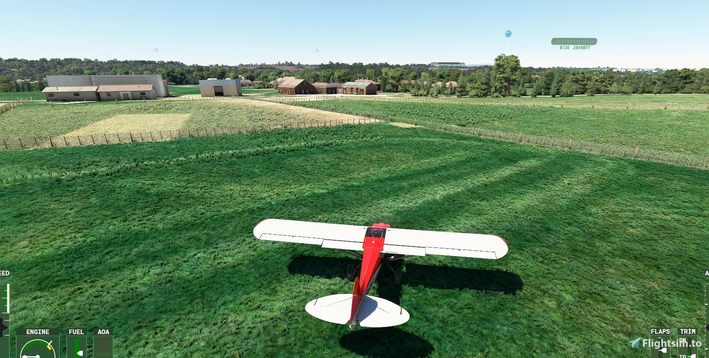 EGJX Pound Green airfield 对于 Microsoft Flight Simulator | MSFS