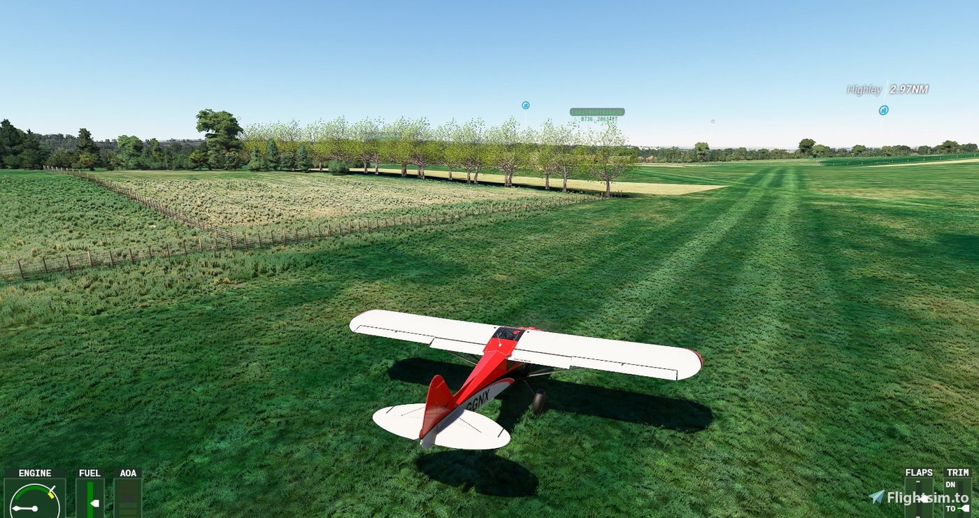 EGJX Pound Green airfield 对于 Microsoft Flight Simulator | MSFS
