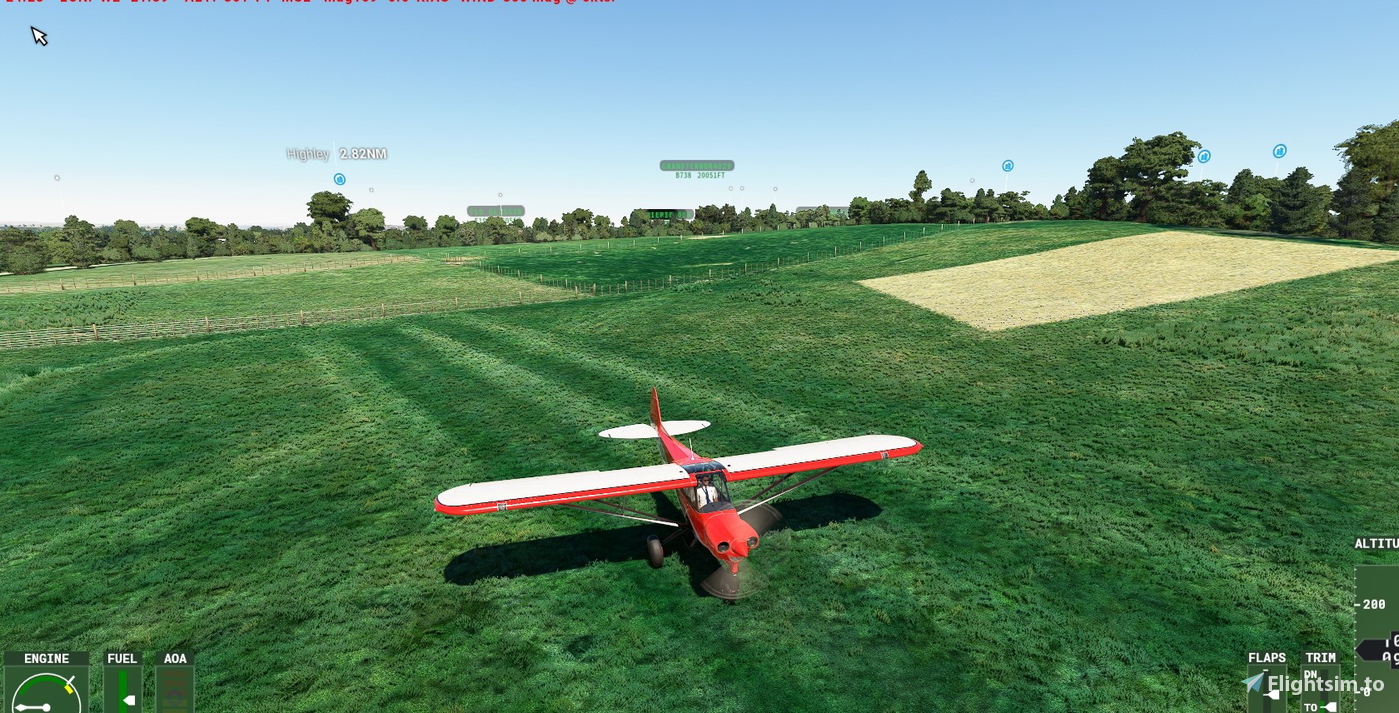 EGJX Pound Green airfield のために Microsoft Flight Simulator | MSFS