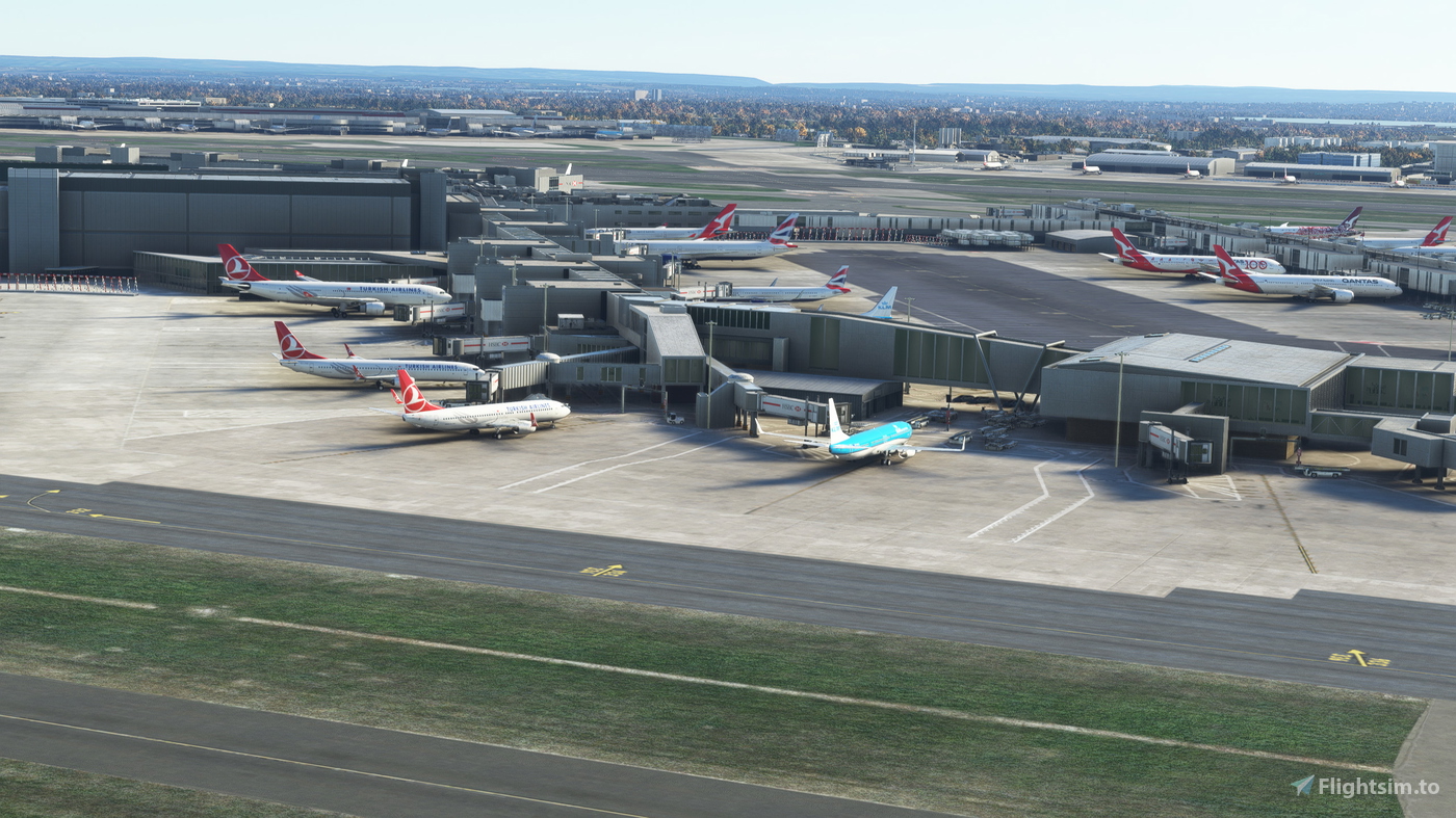 EGLL FSLTL Static Aircraft for Microsoft Flight Simulator | MSFS
