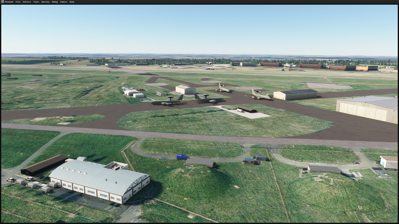 EGXW - RAF Waddington with LNAA base for Microsoft Flight Simulator | MSFS