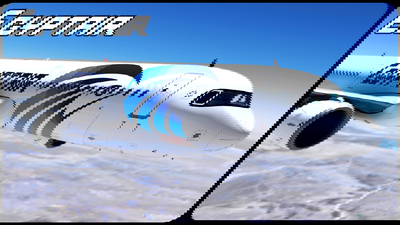 Egyptair A321NEO LR SU-GFR (8K) for Microsoft Flight Simulator | MSFS