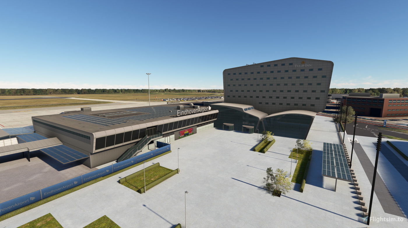EHEH Eindhoven Airport for Microsoft Flight Simulator | MSFS