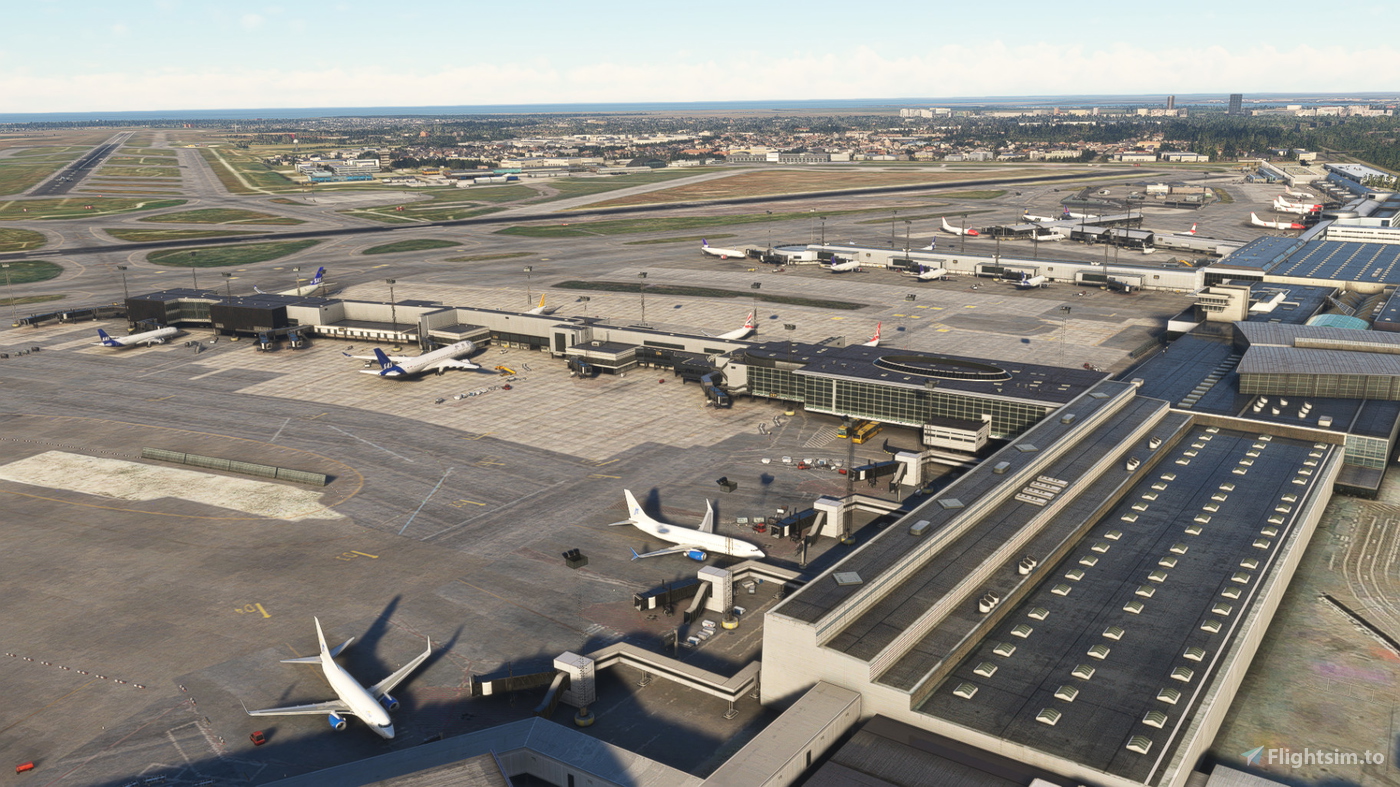 EKCH Copenhagen FSLTL Static Aircraft pour Microsoft Flight Simulator | MSFS