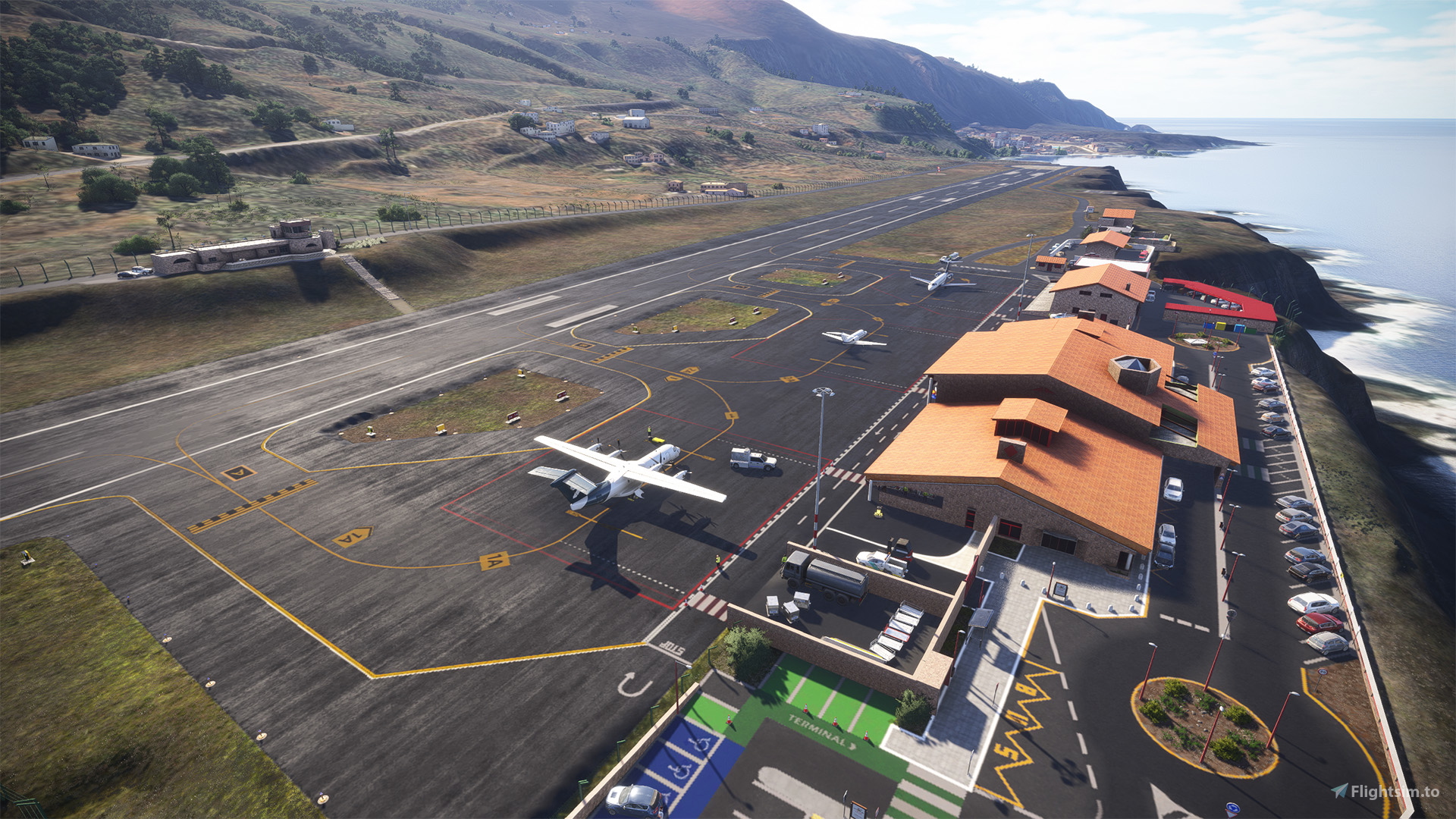 AG Sim - GCHI - El Hierro Airport for Microsoft Flight Simulator | MSFS