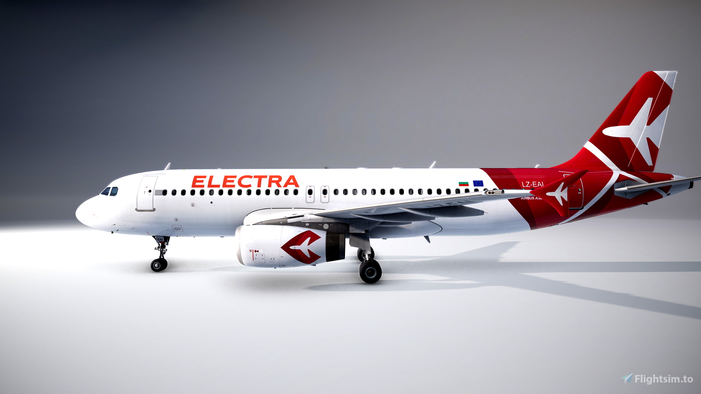 Electra Airways Fenix A320 v2 (IAE &CFM) PACK NEW STYLES w/ cabin 8K 对于 ...