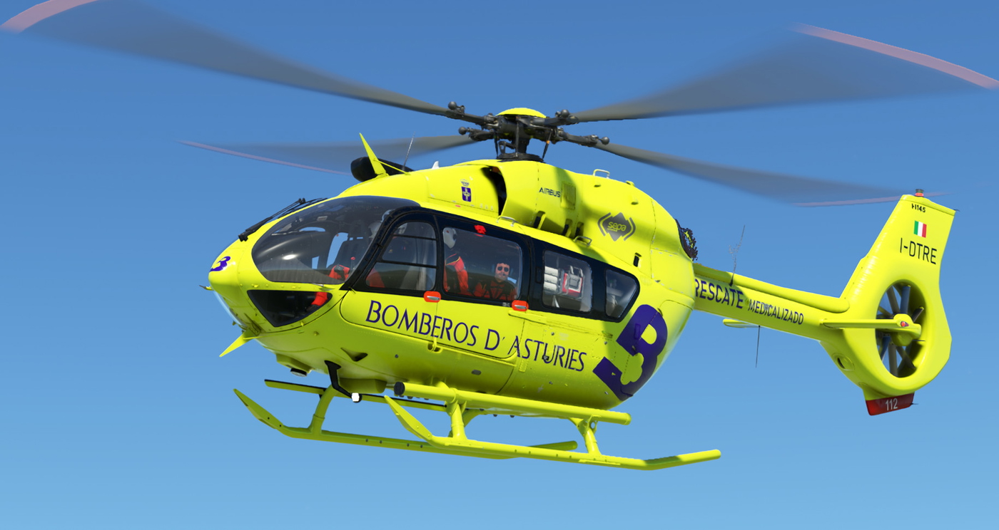 Eliance I-DTRE (Bomberos de Asturias) | HPG H145 HEMS für Microsoft ...
