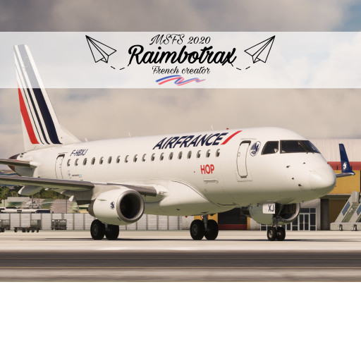 Embraer 170 AIR FRANCE 2023 [raimbotrax][8K] for Microsoft Flight Simulator | MSFS