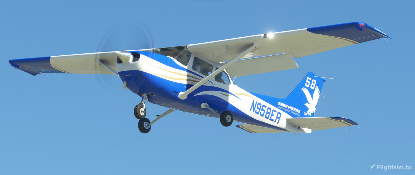 Embry Riddle Aeronautical University - (2-Pack) - Asobo C172S G1000 for ...