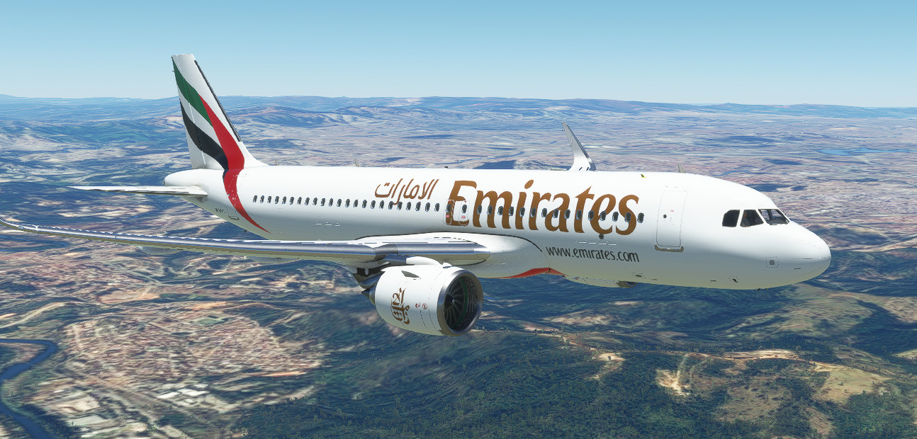 EMIRATES-A32NX 对于 Microsoft Flight Simulator | MSFS