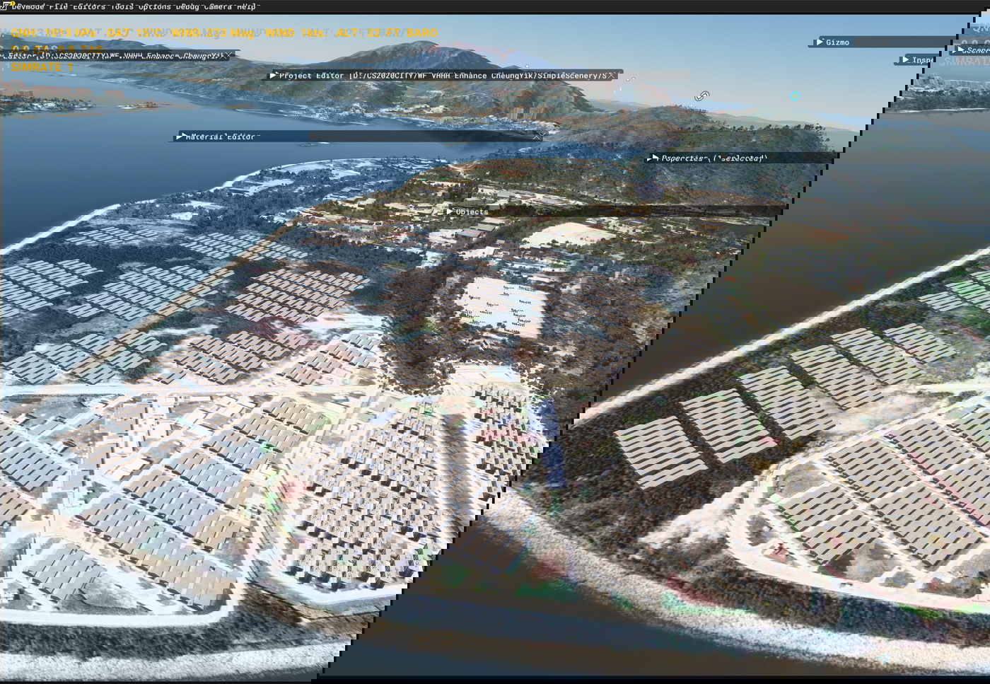 Enhanced WF Hong Kong Airport VHHH And Samscene3d Hong Kong ground ...