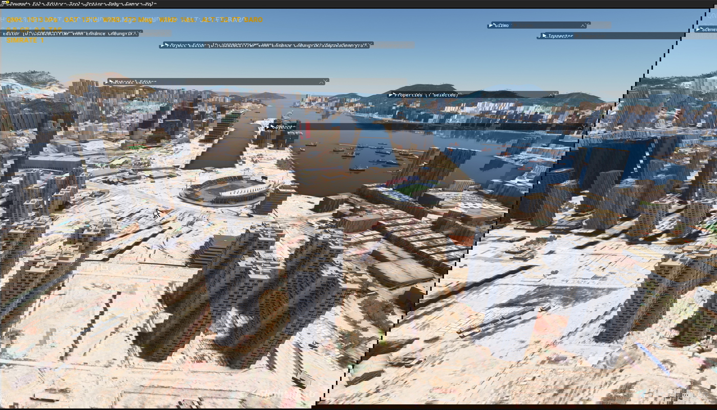 Enhanced WF Hong Kong Airport VHHH And Samscene3d Hong Kong ground ...