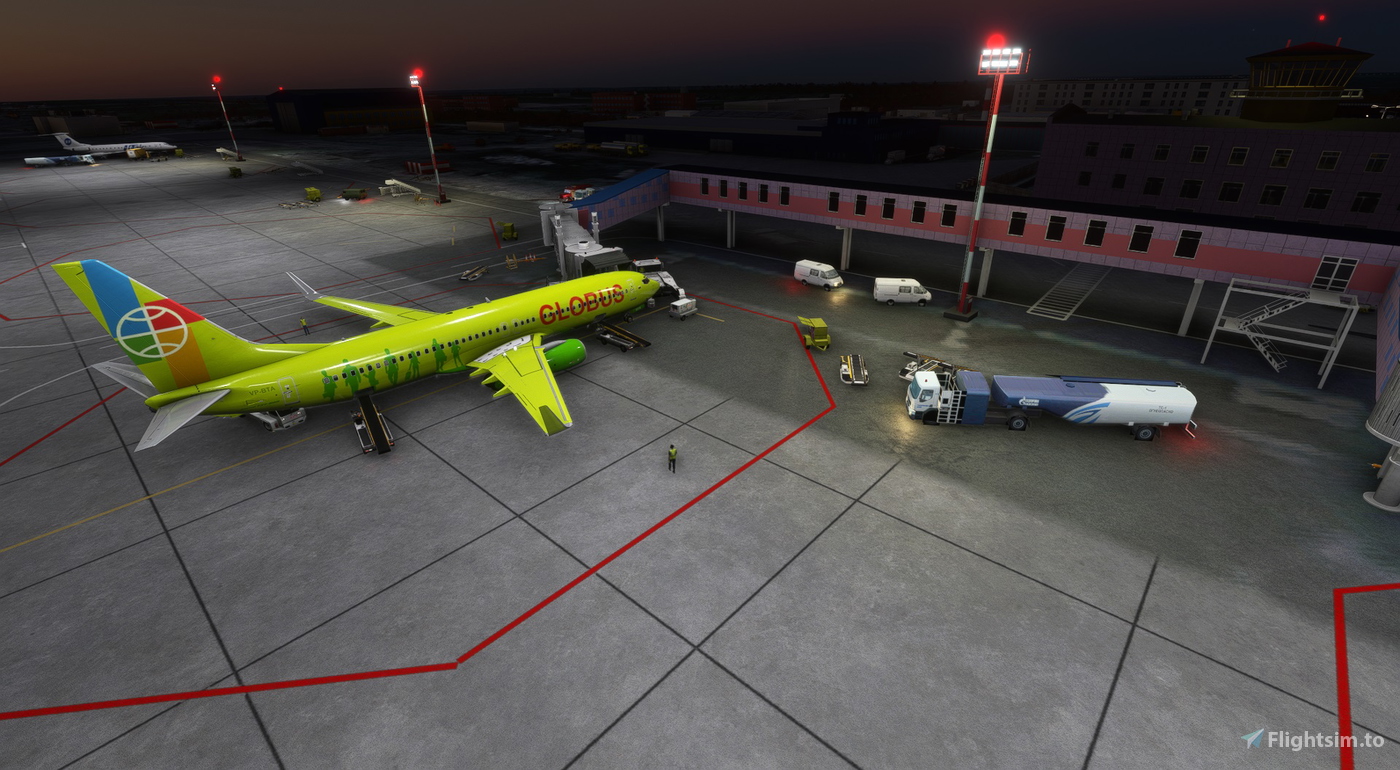 Enhancement for xflight's Norilsk Alykel (UOOO) Airport for Microsoft ...