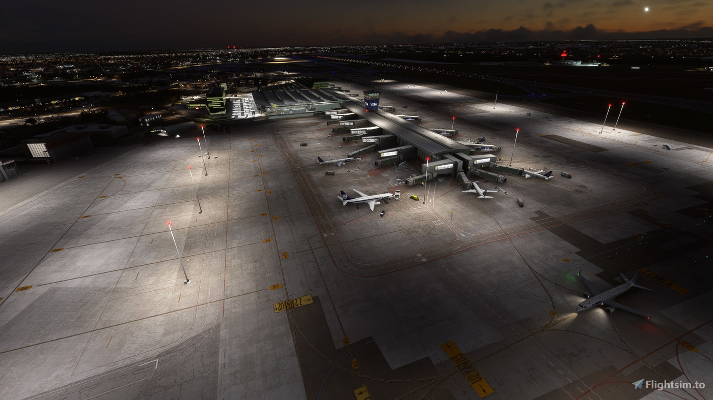 Enhancement pack for Fly2High Warsaw Chopin (EPWA) for Microsoft Flight ...