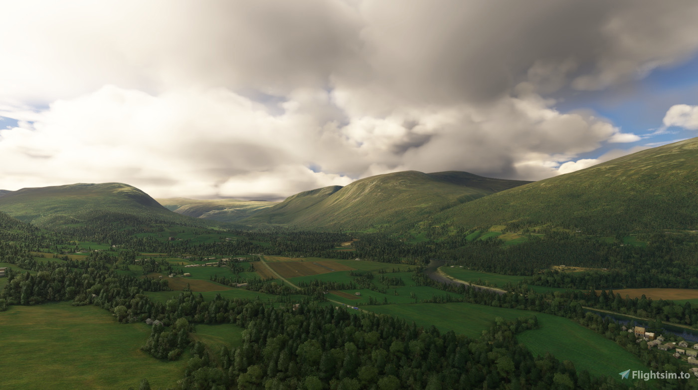 ENLO - Loe Airfield for Microsoft Flight Simulator | MSFS