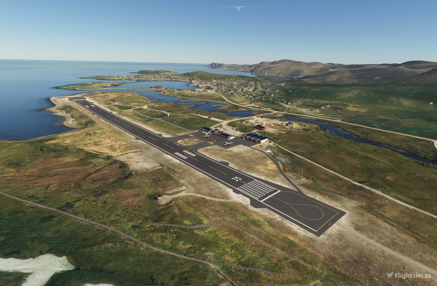 ENMH - Mehamn airport for Microsoft Flight Simulator | MSFS